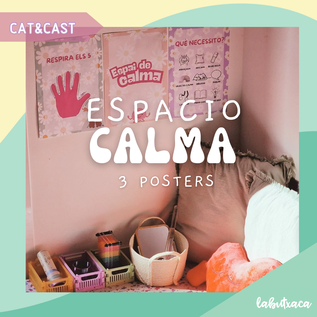 3 Pósters Calma - Català & Castellano – Labutxaca